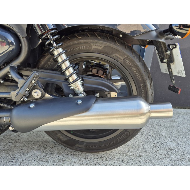Paire de silencieux inox - Royal Enfield Shotgun 650
