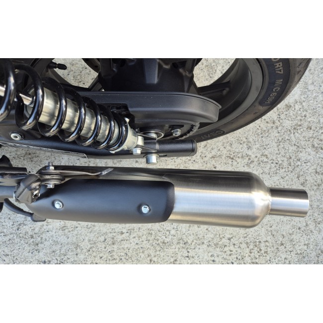 Paire de silencieux inox - Royal Enfield Shotgun 650